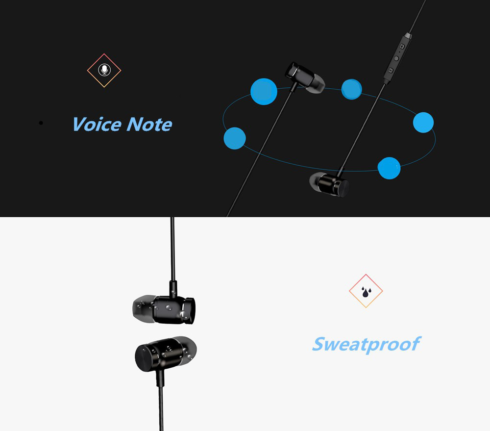 JOWAY H09 Wireless Bluetooth Headphones with Mic Black