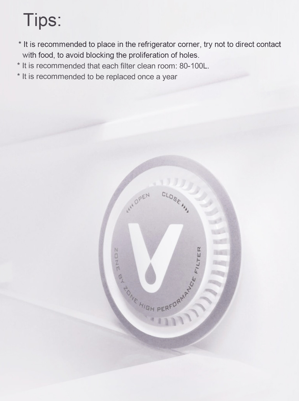 Xiaomi Viomi Deodorant Filter White