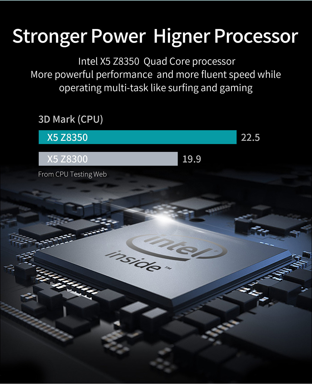 Jumper EZpad Mini 4S Tablet PC 2GB 32GB Black Silver