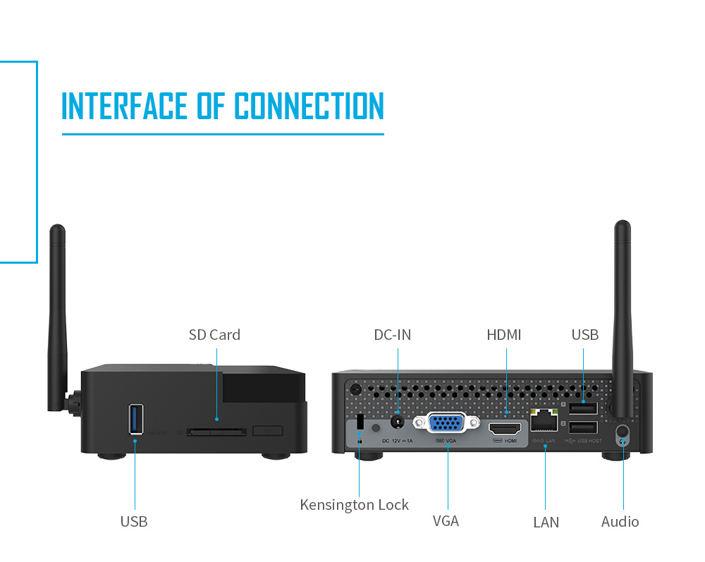 MELE PCG03 Intel Bay Trail Atom Z3735F 2GB/32GB Mini PC