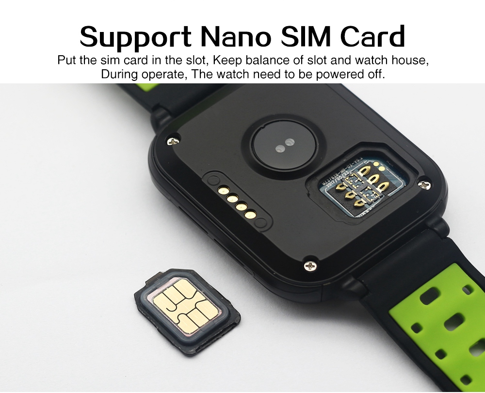 Q1 Pro Heart Rate Monitor Smartwatch Phone Green