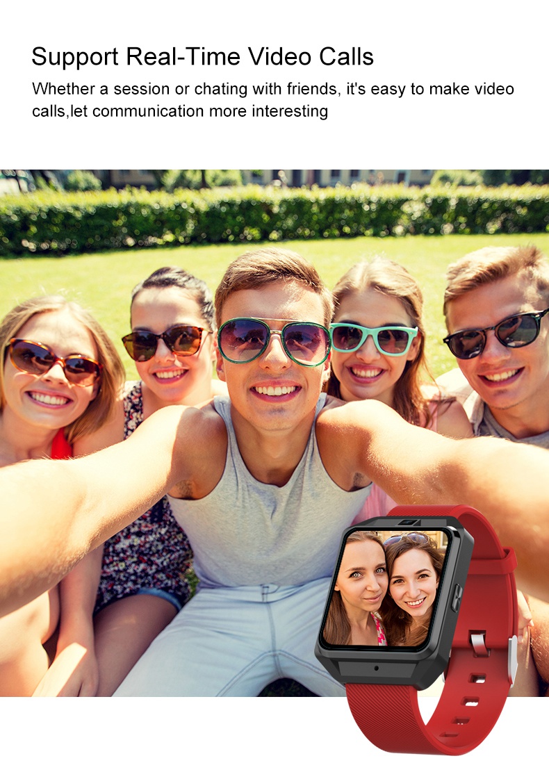 Microwear H5 Heart Rate Monitor Smartwatch Phone Silver