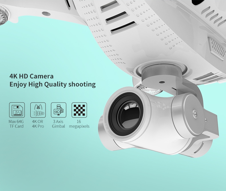 JYU Hornet 2 4K HD Camera RC Quadcopter RTF Aerial Version