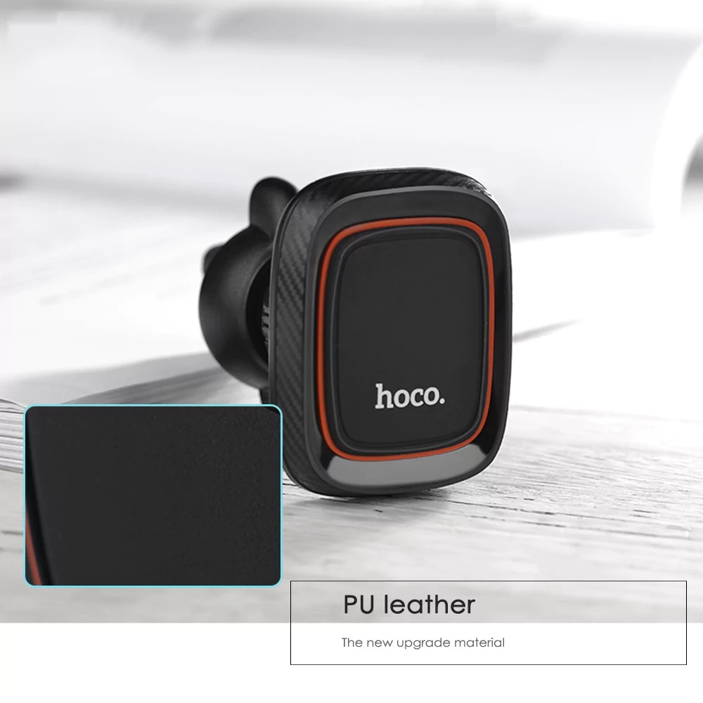 HOCO CA23 Magnet Car Mount Phone Holder 360 Degree Rotation Black
