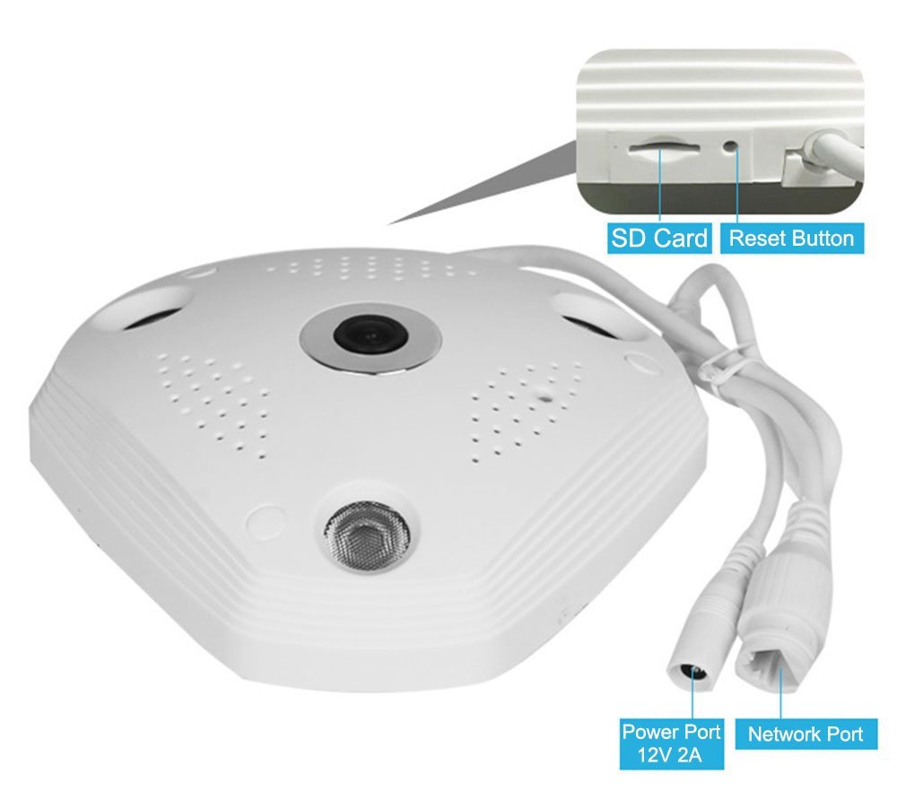Z BEN 960P WiFi IP Camera White