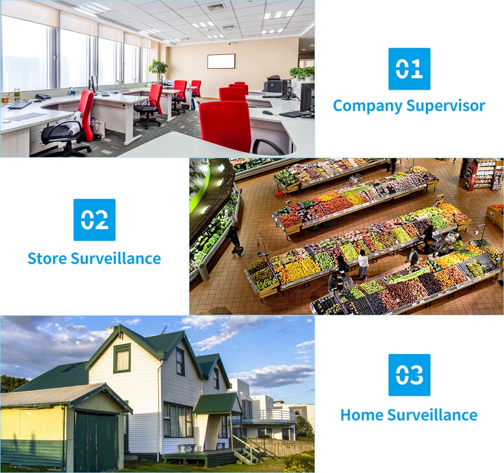 ESCAM QF508 1080P WiFi IP Camera White