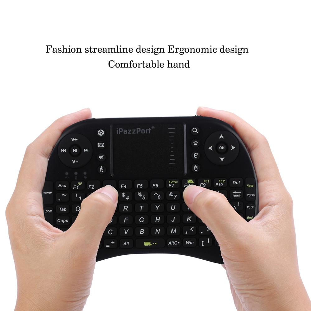 iPazzPort KP-810-21YT i8 2.4G Wireless Keyboard
