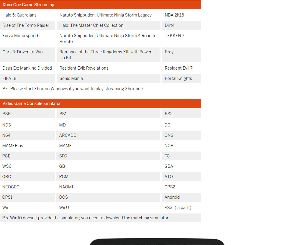 GPD WIN 2 Gamepad Tablet PC 8GB 256GB Black