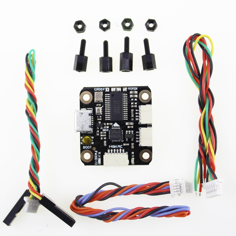 F4 Flight Controller Board + BLheli_S 20A 4 In 1 ESC for RC Drone