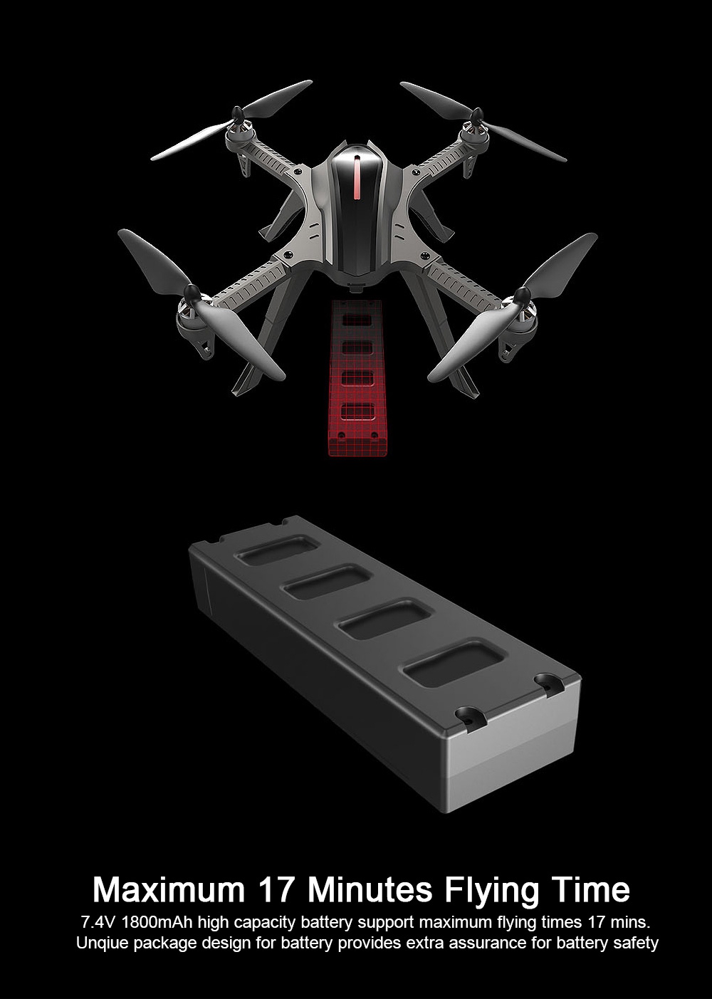 MJX Bugs 3 H B3H RC Quadcopter RTF