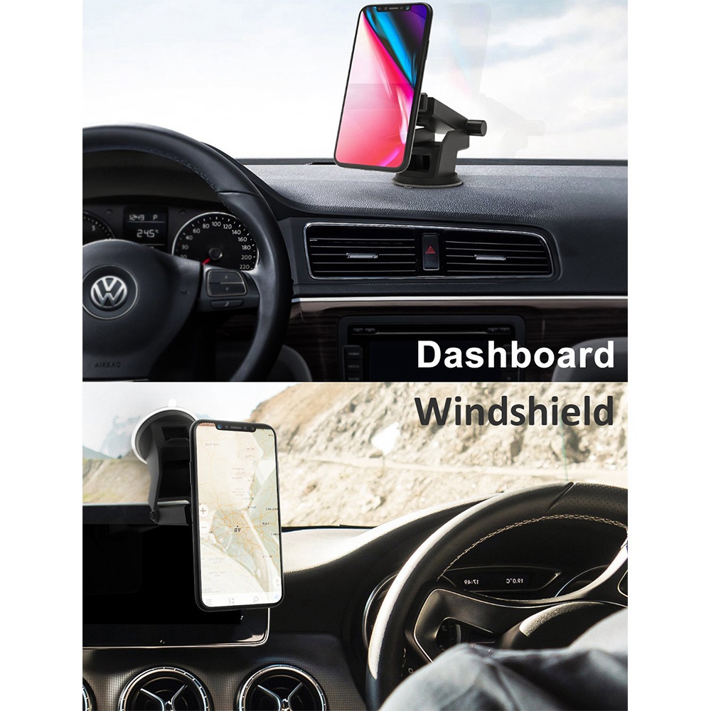 CM-400 Pop Suction Cup Type Stand Socket Car Mount 360 Degree Rotation