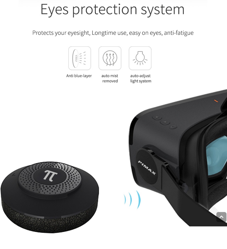 PIMAX 4K UHD 8.29MP Dual Gyroscope FOV110 VR Headset for PC