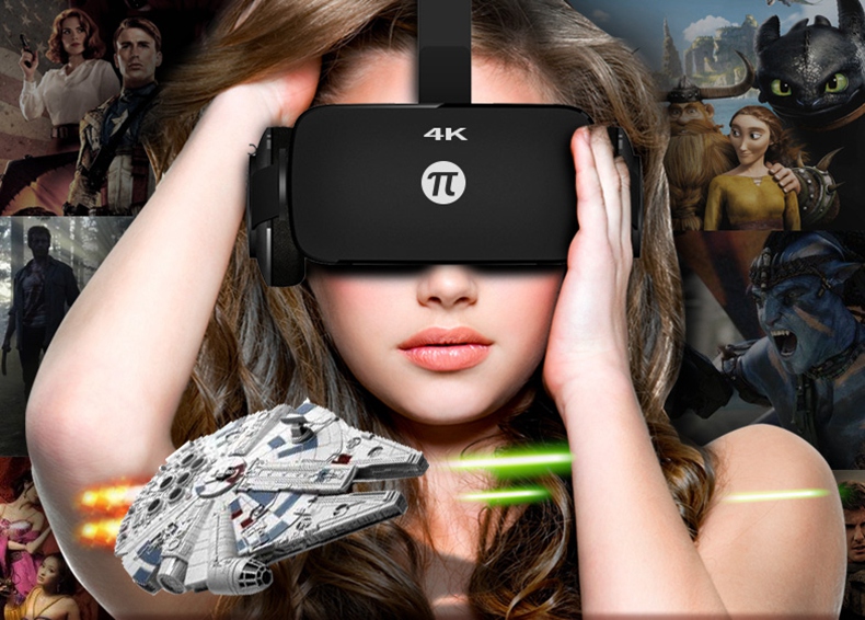 PIMAX 4K UHD 8.29MP Dual Gyroscope FOV110 VR Headset for PC