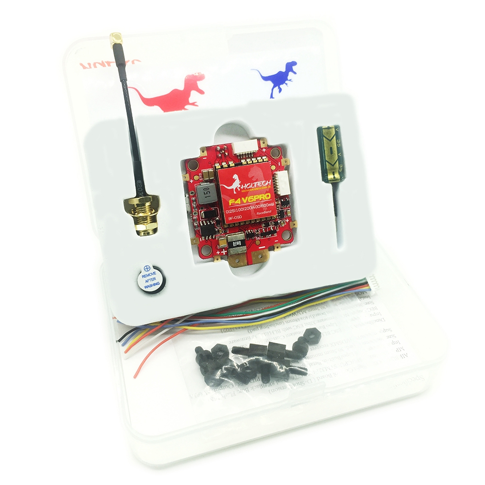 HGLRC F4 V6 PRO Flight Controller RP-SMA