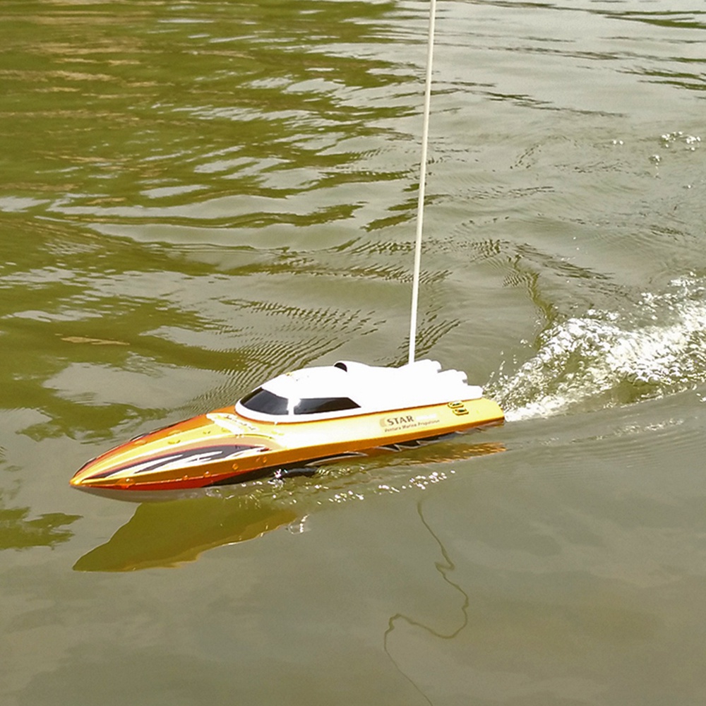 Flytec HQ5010 27Mhz RC Boat RTR Gold