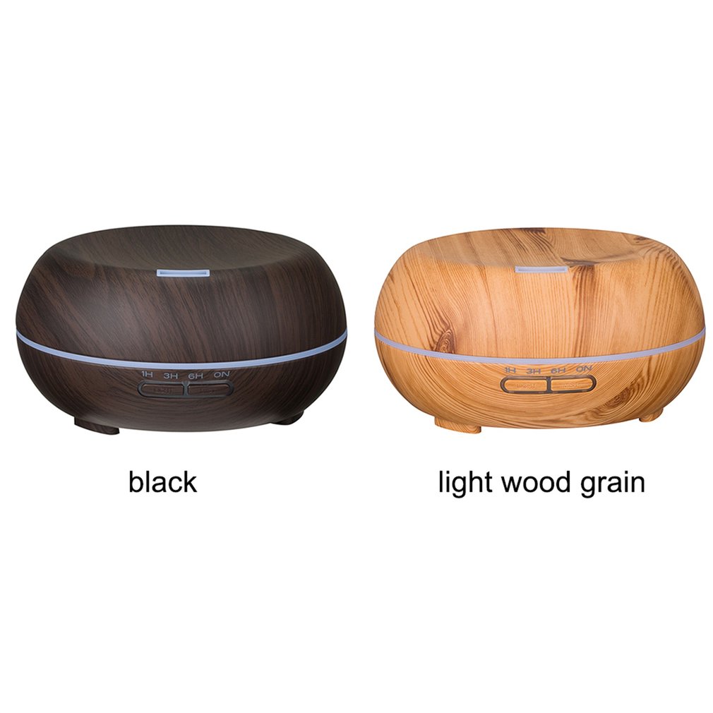 Wood Grain Altar Shape Humidifier Brown