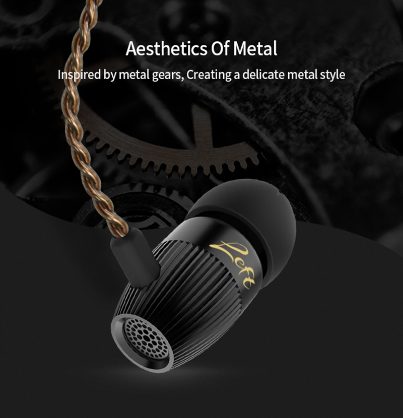 Kz ED15 Hybrid In-ear Earphone Black