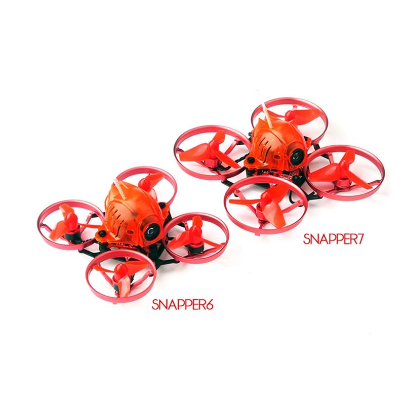 Happymodel Snapper 6 FPV Drone BNF Frsky 3 Batteries