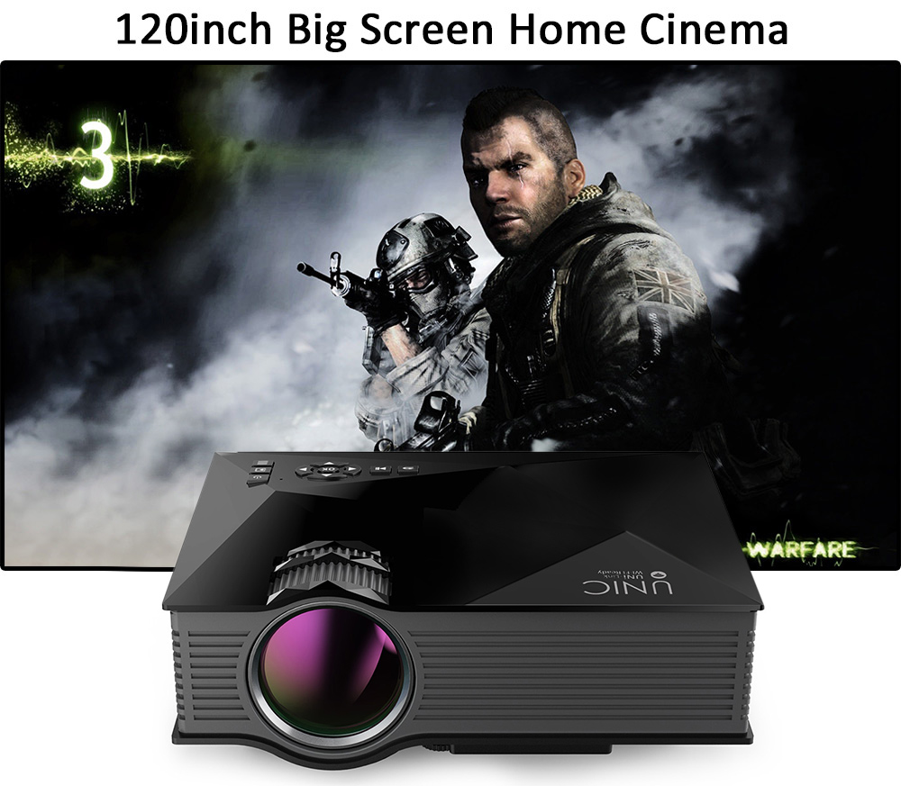 UNIC UC46 Home Projector EU Black