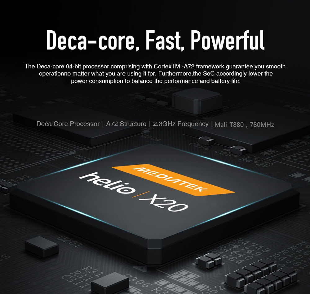 Binai G10Pro 4G Phablet 4GB 64GB Black