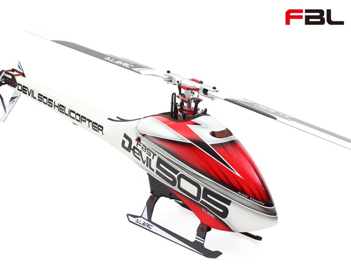 ALZRC Devil 505 FAST RC Helicopter KIT Version Red