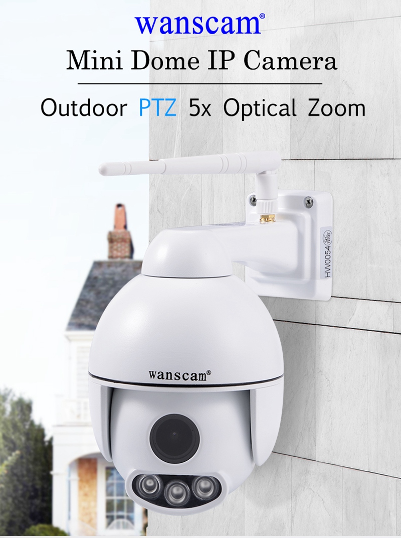 Wanscam HW0054 1080P WiFi IP Camera White