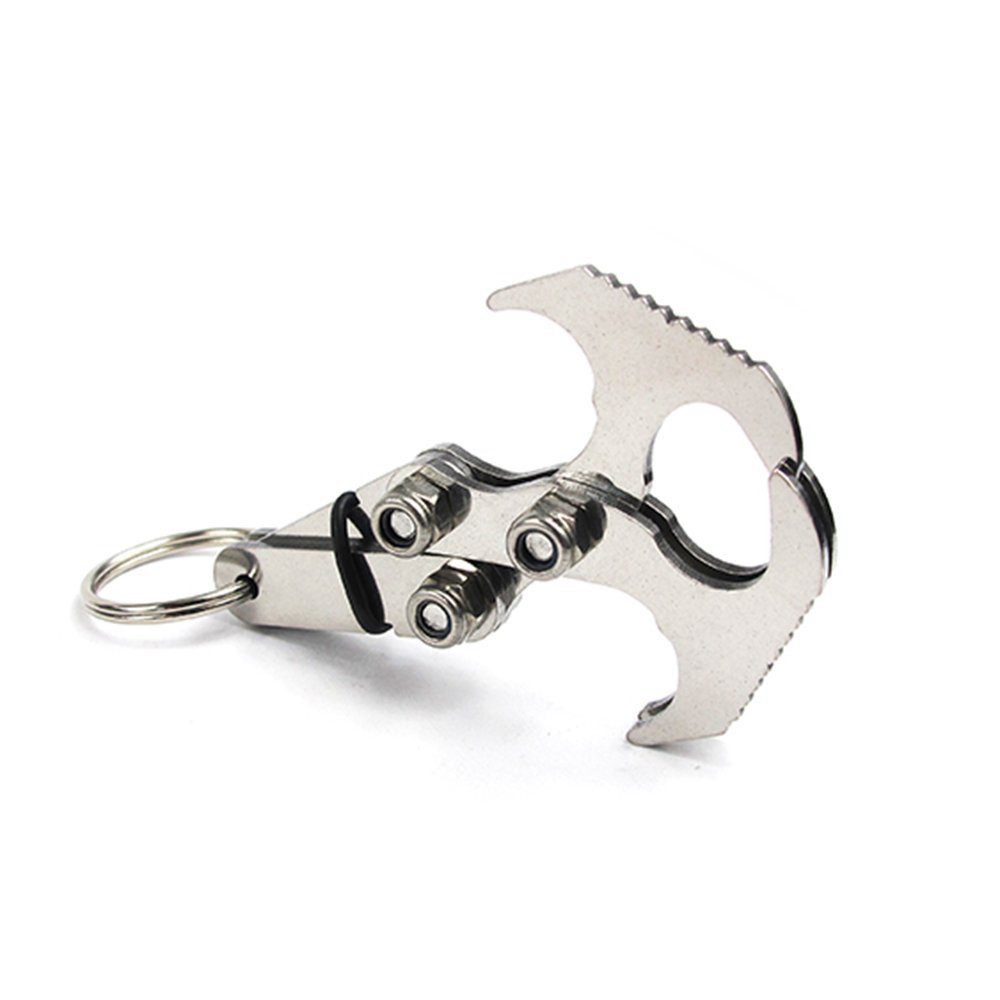 Mini Stainless Steel Gravity Hook Outdoor Foldable Multi Tools