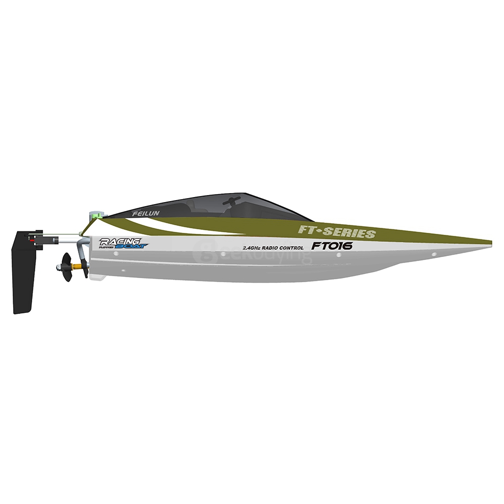 FEILUN FT016 High Speed RC Boat Green