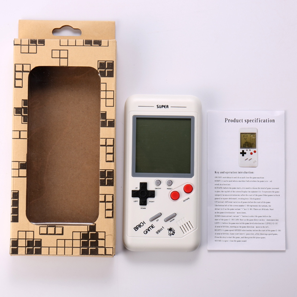 RS-99 Classic Tetris Handheld Game Console