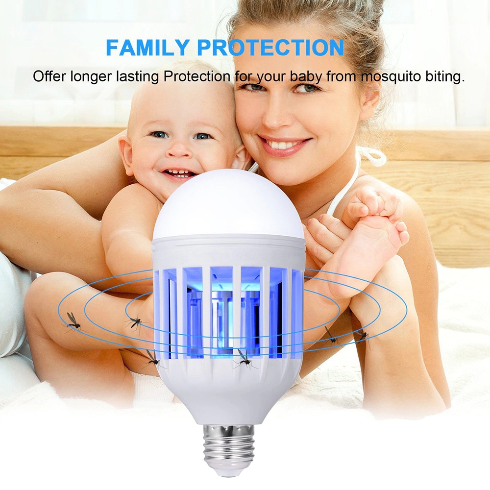 E27 LED Mosquito Killer Light Bulb White