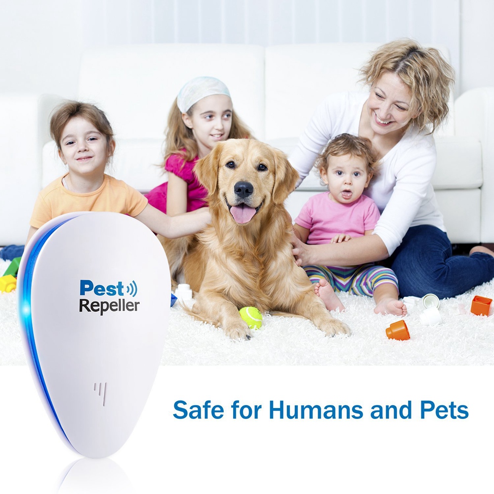 Electronic Pest Repeller White