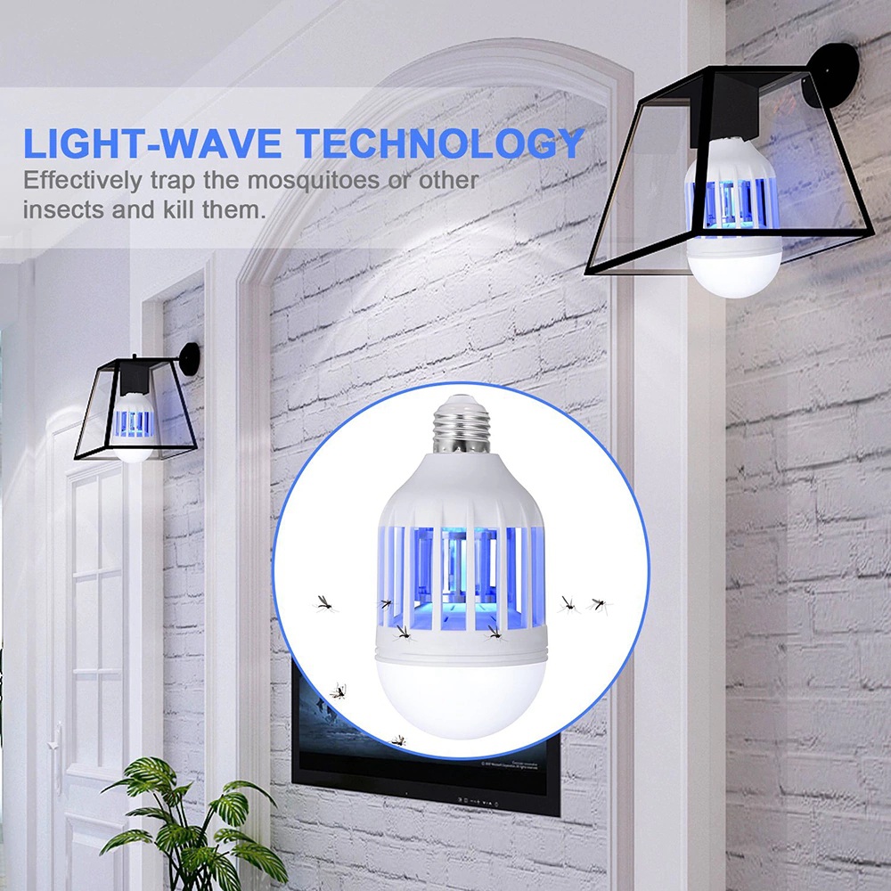 E27 LED Mosquito Killer Light Bulb White