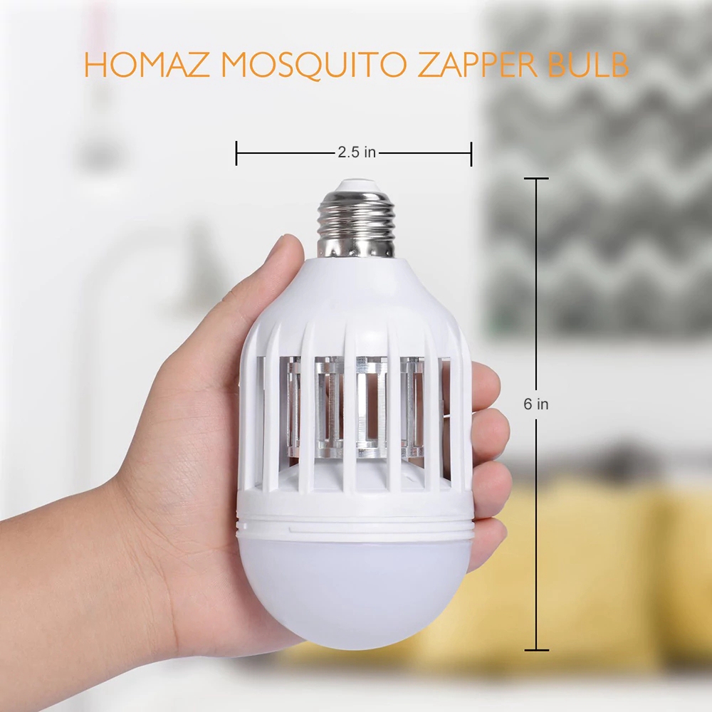 E27 LED Mosquito Killer Light Bulb White