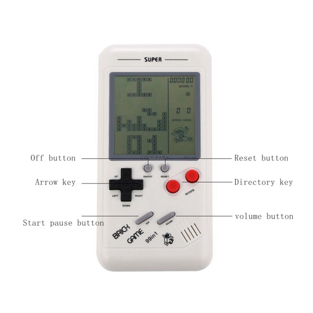 RS-99 Classic Tetris Handheld Game Console