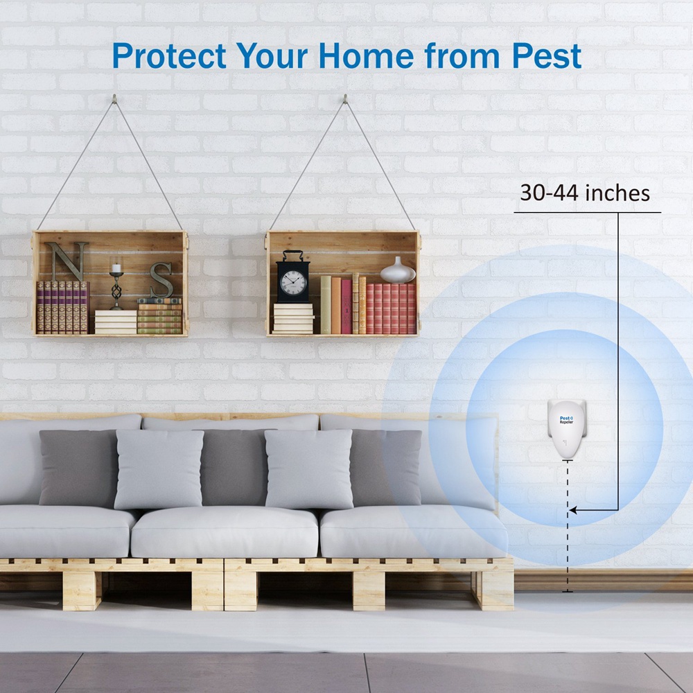 Electronic Pest Repeller White