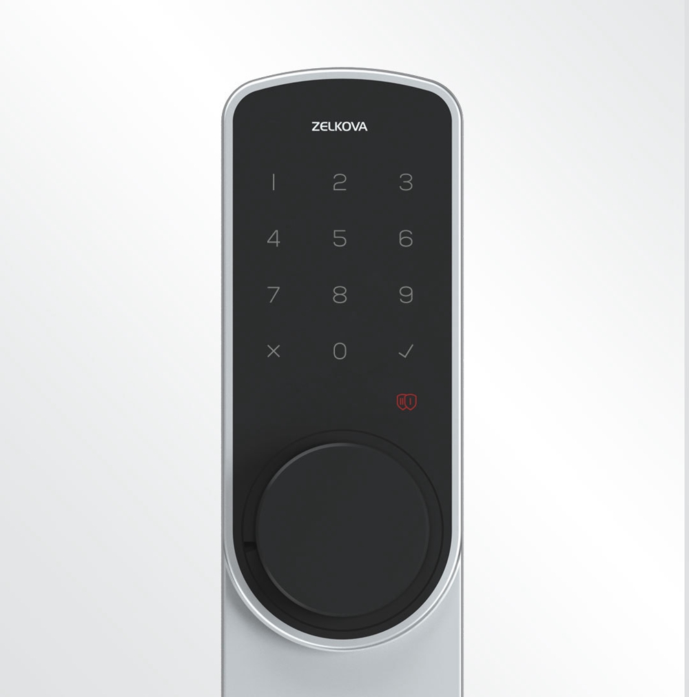 Xiaomi Jushu Smart Security Turntable Lock K1 Left Silver