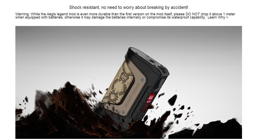 Electronic Cigarette Geekvape Aegis Legend Snak Skin