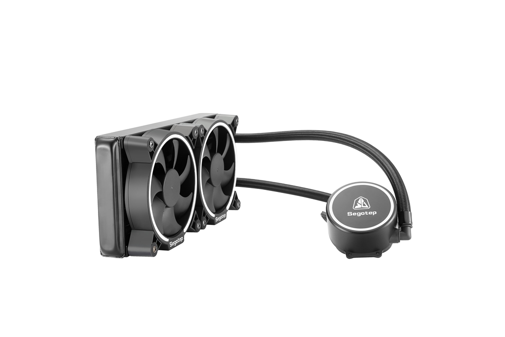 Segotep Becool 240 White Light ver CPU Water Cooling Fan