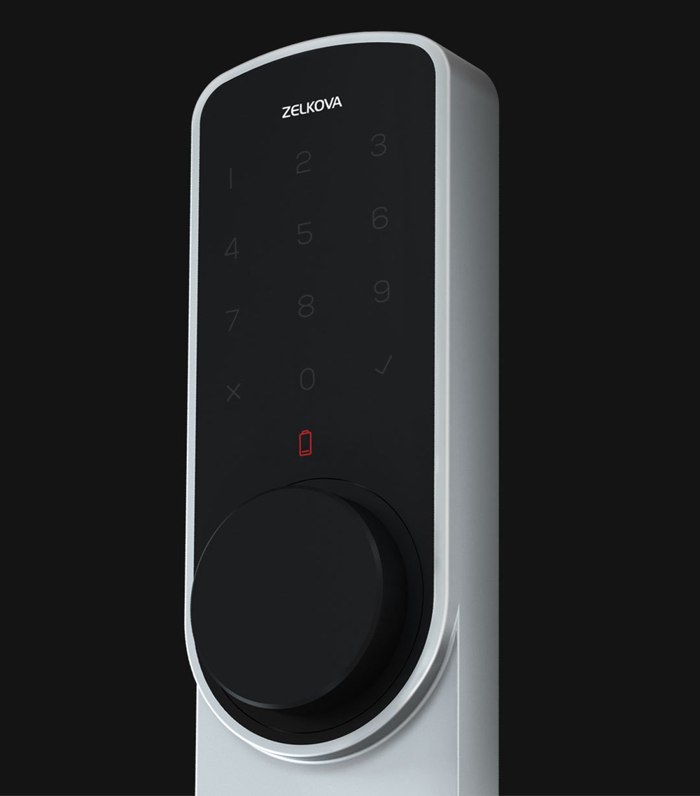 Xiaomi Jushu Smart Security Turntable Lock K1 Right Silver