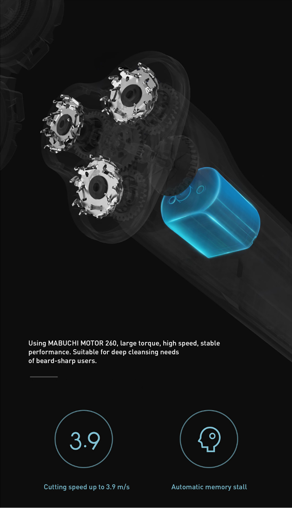 Xiaomi Mijia Electric Shaver Black