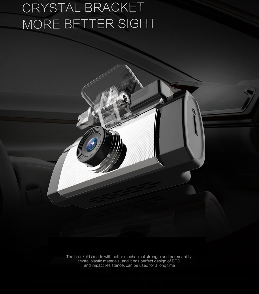 Anytek G200 Car Recorder 2.7 Inch Touch Screen 4K FHD Car Camera