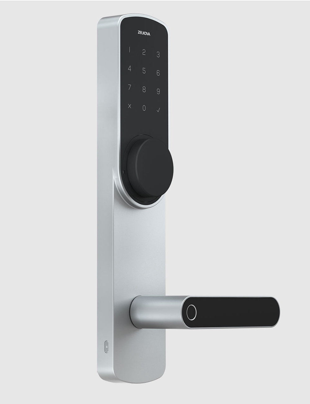 Xiaomi Jushu Smart Security Turntable Lock K1 Left Silver