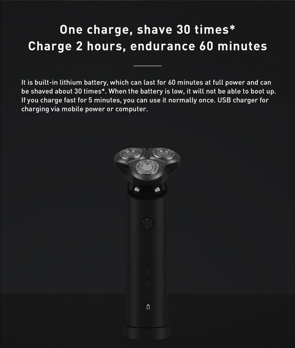 Xiaomi Mijia Electric Shaver Black