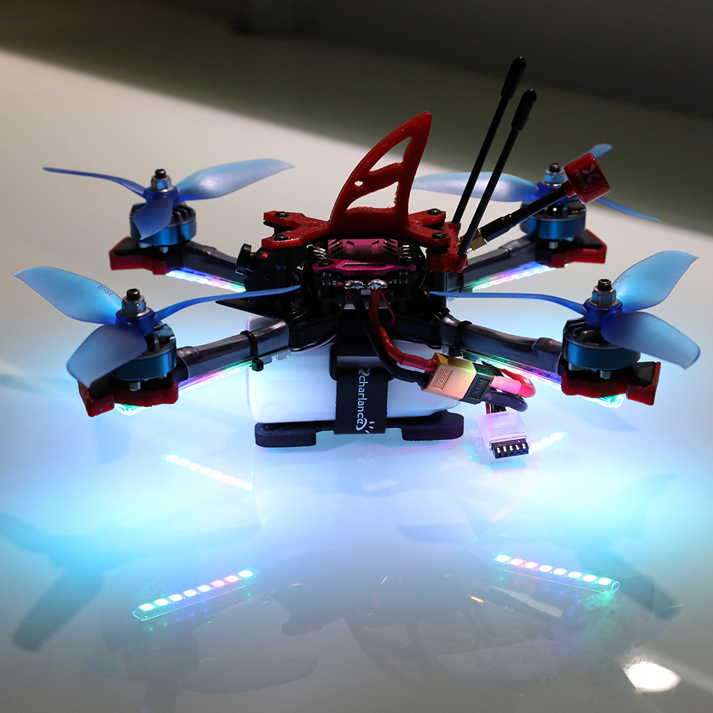 Rcharlance X218 FlyShark FPV Racing Drone Frsky XM+ Receiver BNF