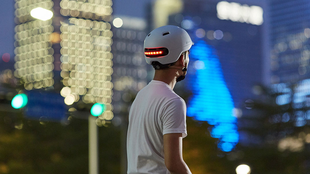Xiaomi Smart4u SH50 Bicycle Smart Flash Helmet Blue