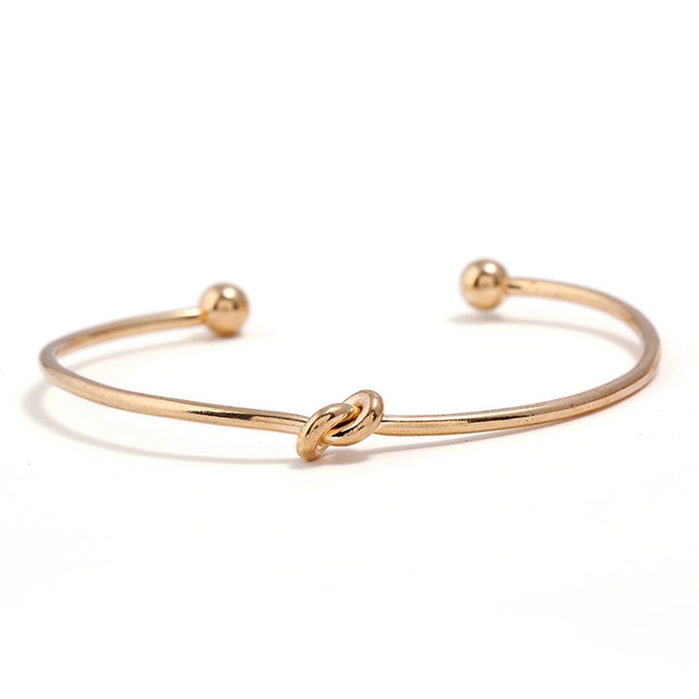 Women's Gold-plated Open Arrow Shape Bracelet Suit Gold