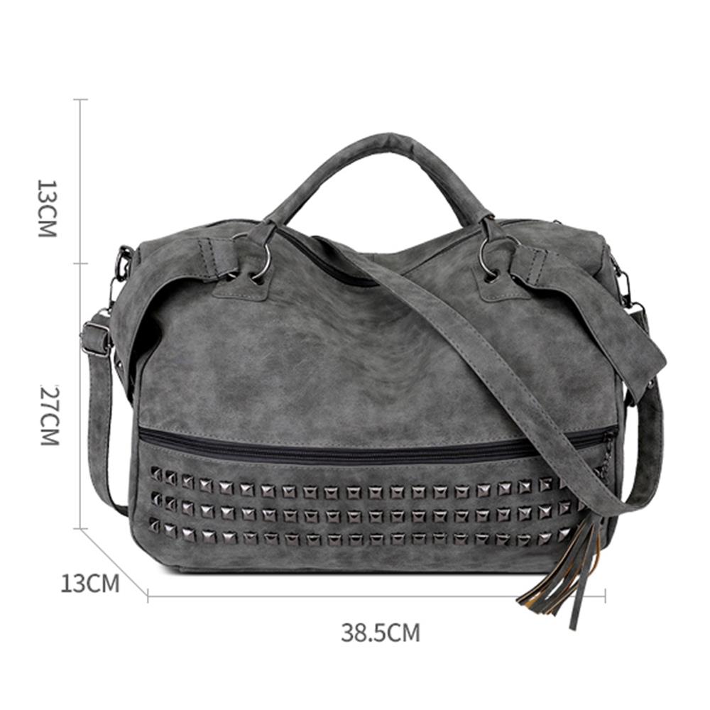 Fashion Tote Women's Crossbody Bag Handbag-Gray