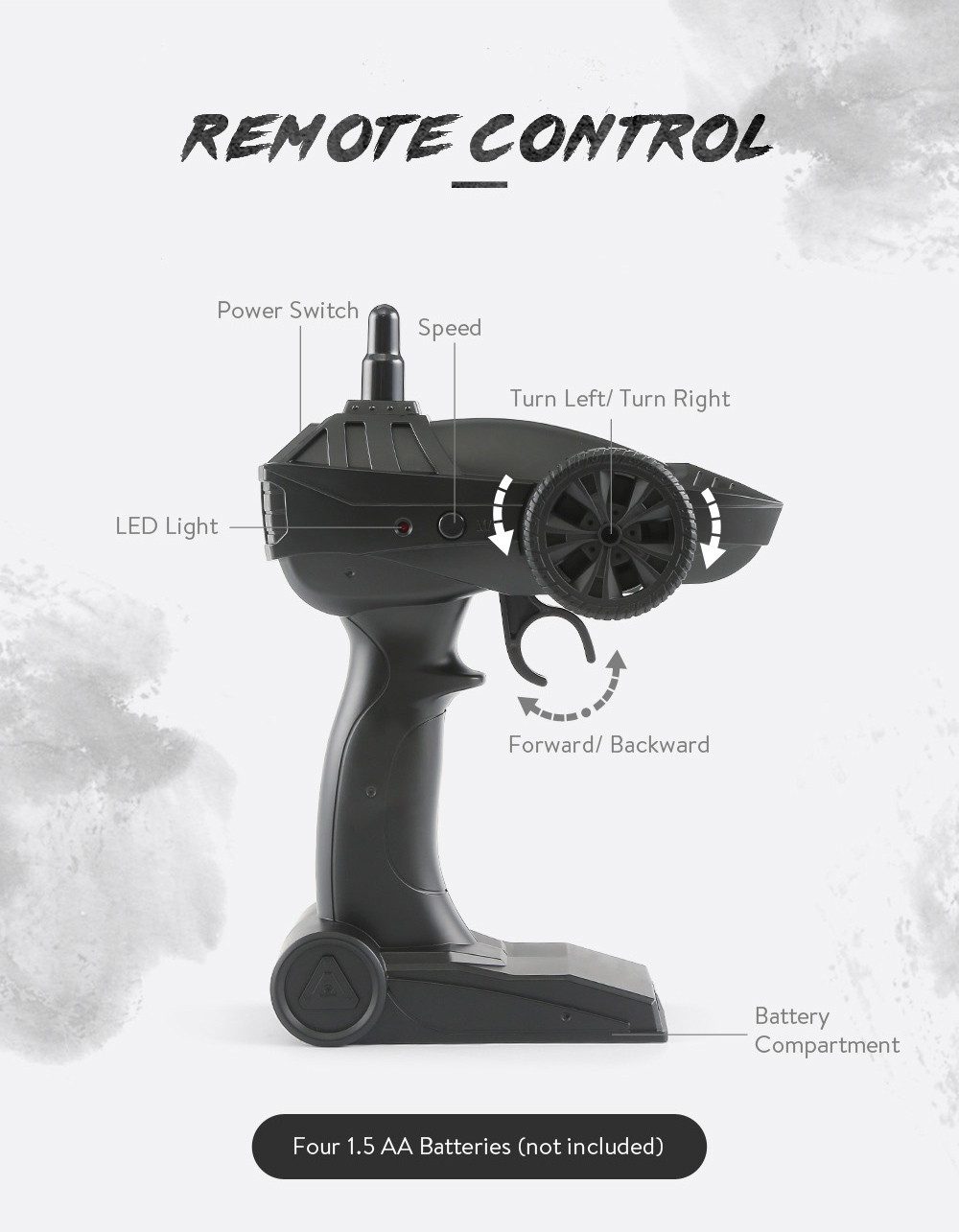 JJRC Q60 Transporter RC Car 6WD Military Truck RTR Khaki