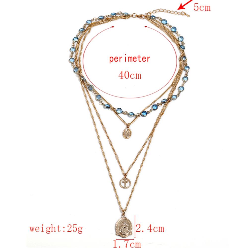 Stylish Jewelry Necklace Women's Gold