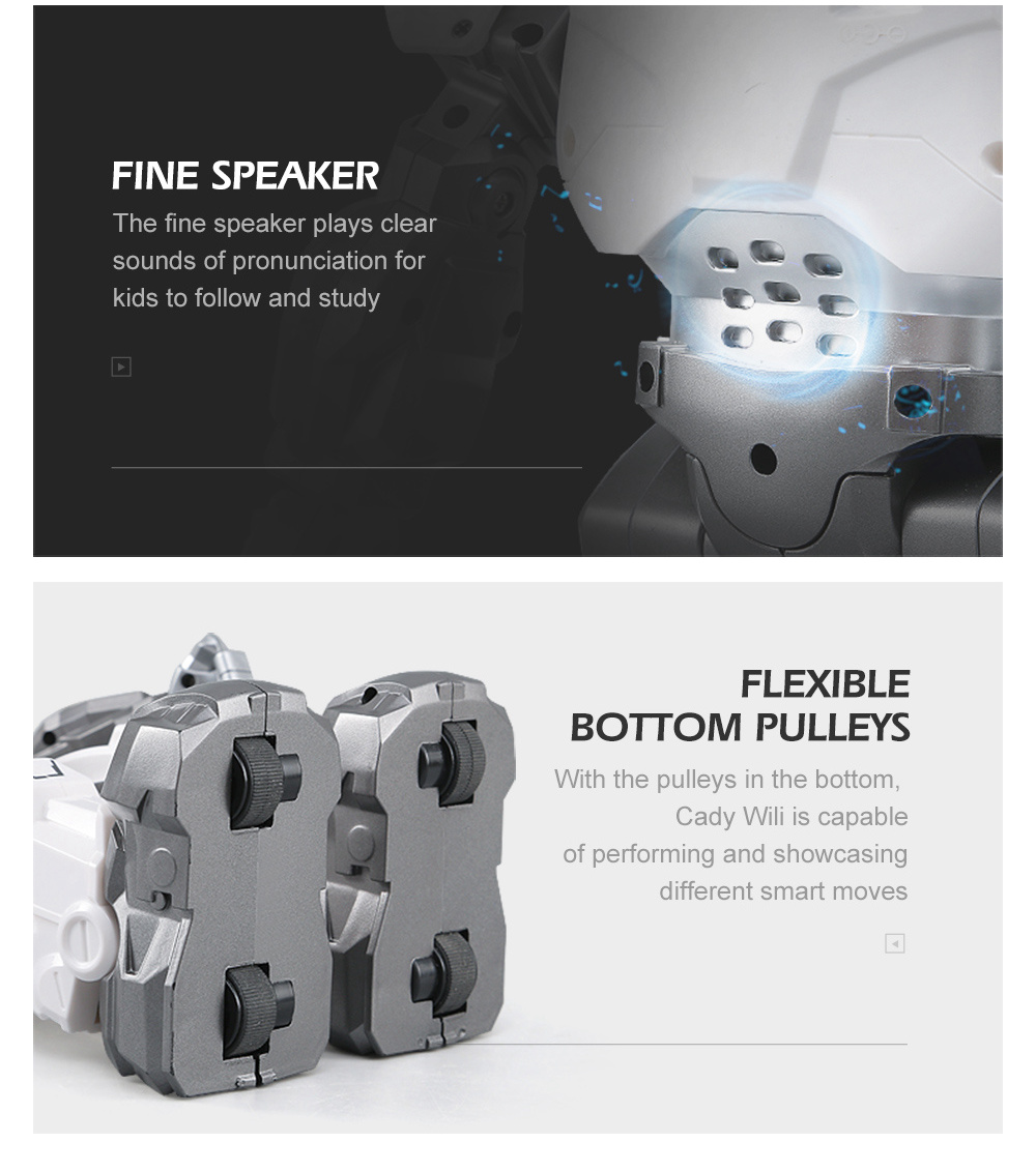 JJRC R5 CADY WILI Programmable Dancing RC Robot Blue